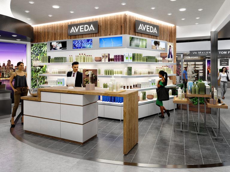 Aveda store at San Francisco Airport – imagendigital3d